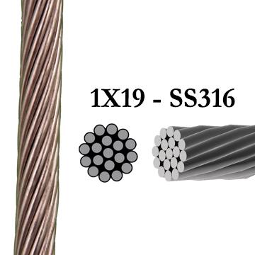 316 S/S Wire Rope